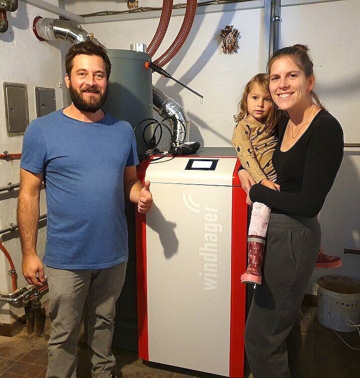 Wippel family now heats with pellets | Windhager